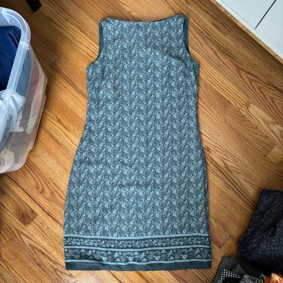 Express | Dresses | Vintage Sheath Dress With Zip Up Back | Poshmark